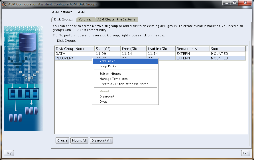 Mete Karars Weblog Adding New Disks To An Existing Asm Disk Group