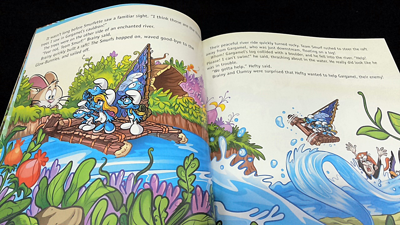 Kid Books Blog: 341.Meet Smurfette / Smurfette and the Lost Village