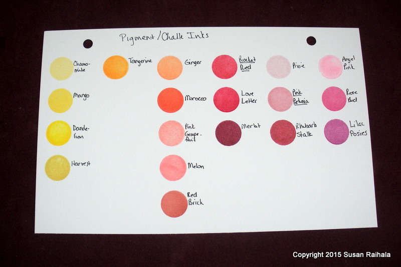 Simplicity: Tools: Ink Color Charts