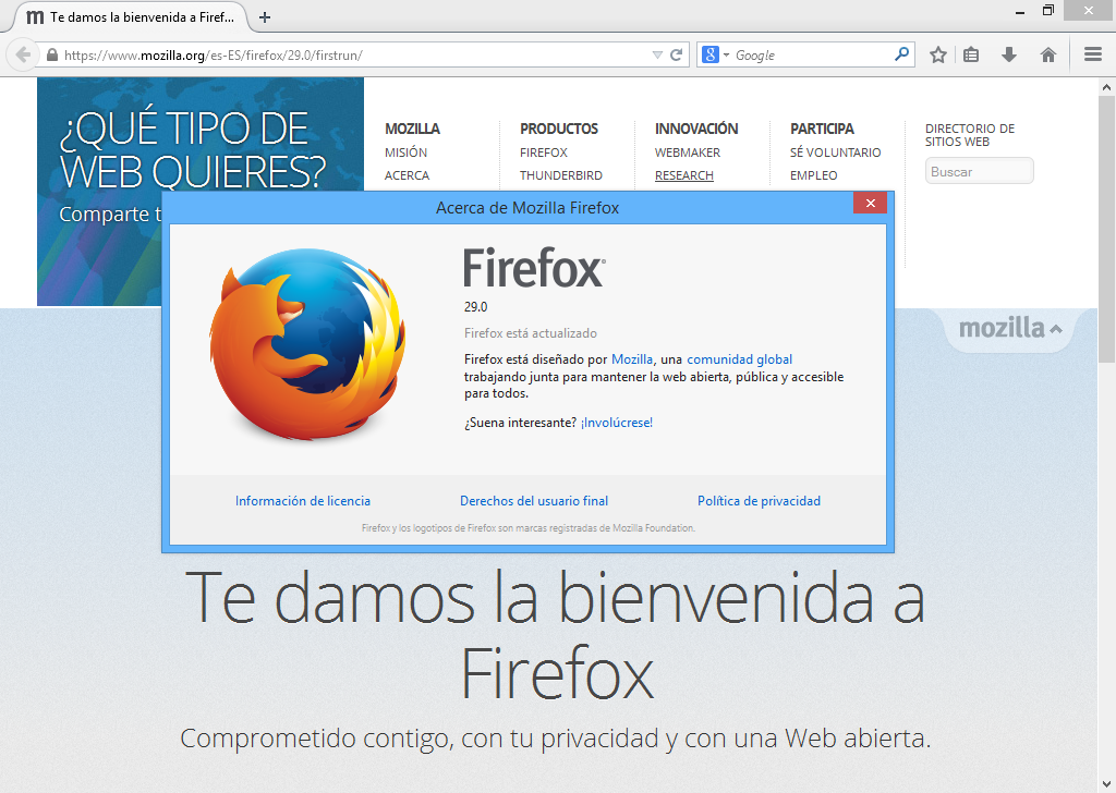Mozilla Firefox 29.0 Final [Oficial FTP] | Tukero.ORG