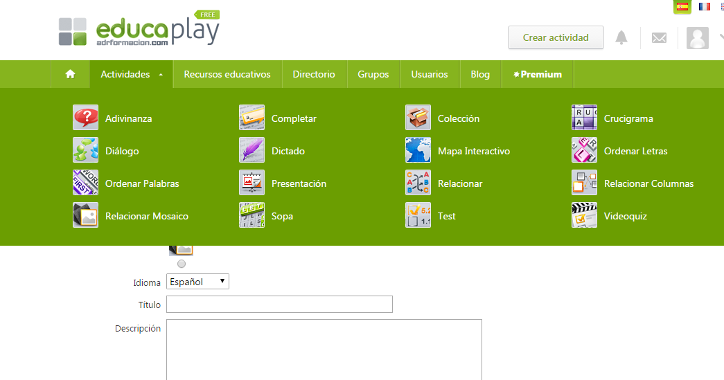 Up to You.: EDUCAPLAY: actividades interactivas multimedia