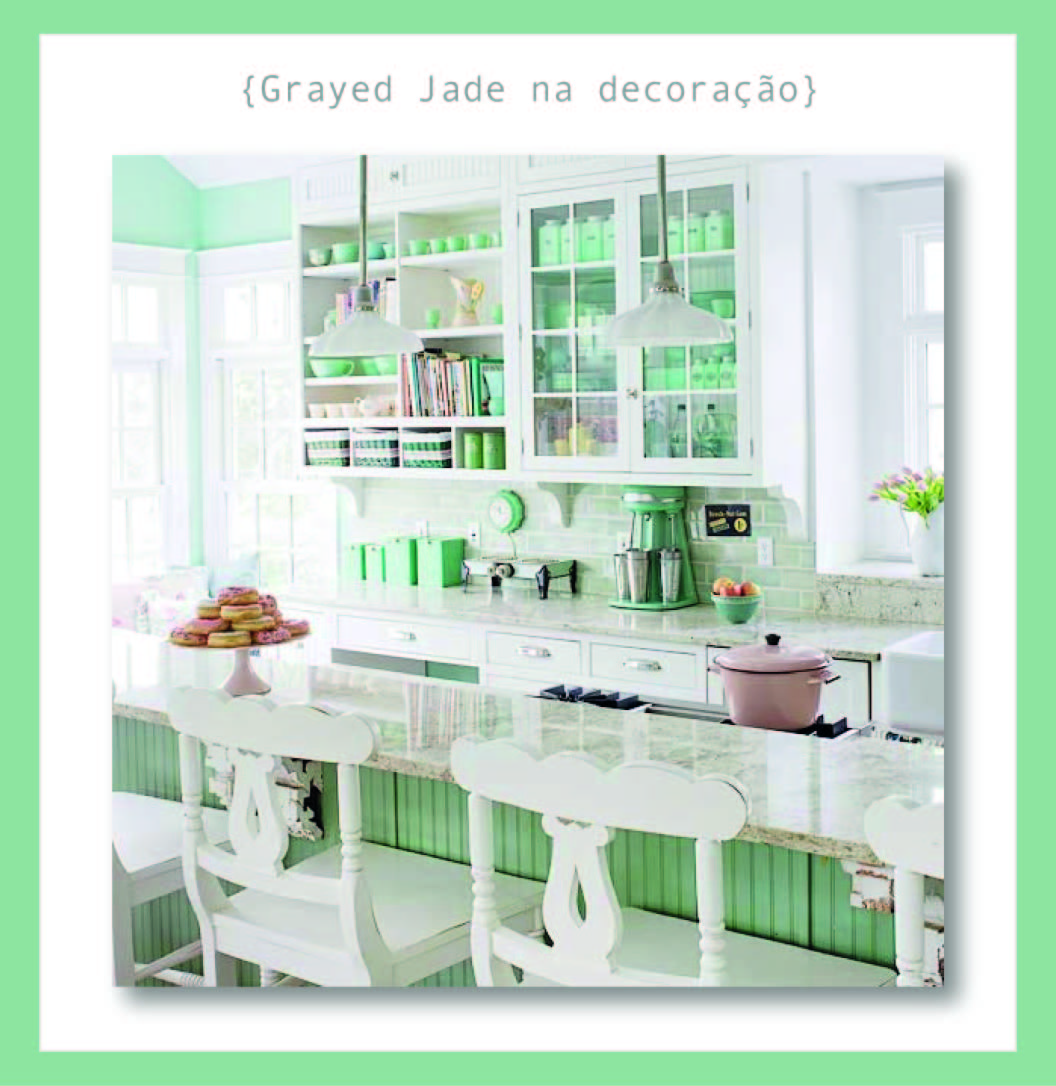 Pink-Limonada: { Pantone Fashion Color: Grayed Jade }