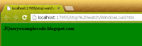 Difference between window.onload and ready event in the JQuery | JQuery Example Code