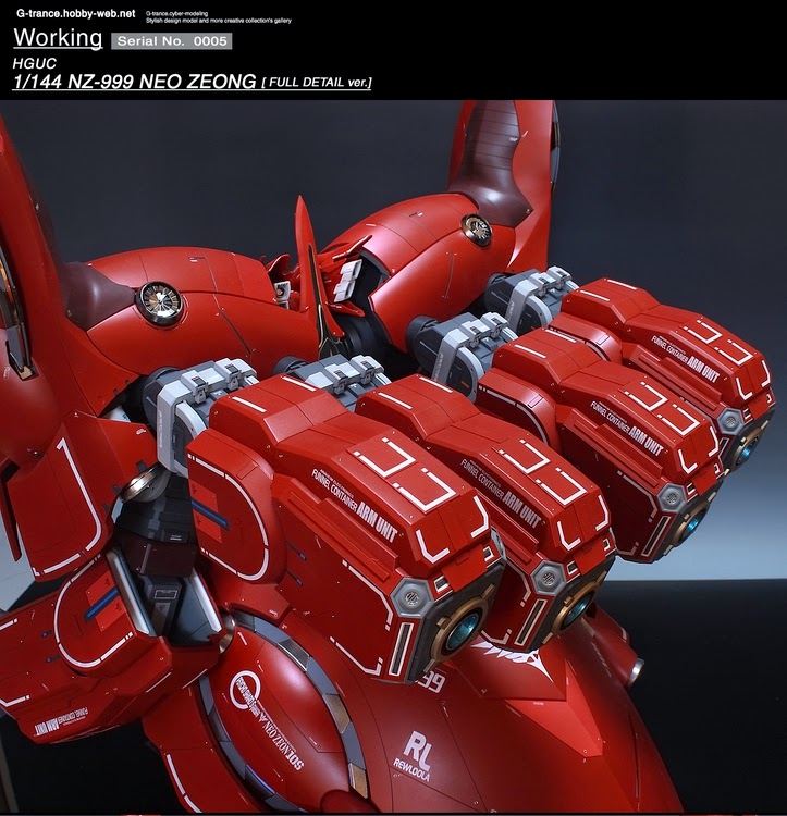 Custom Build: HGUC 1/144 NZ-999 Neo Zeong (High Detail ver.)