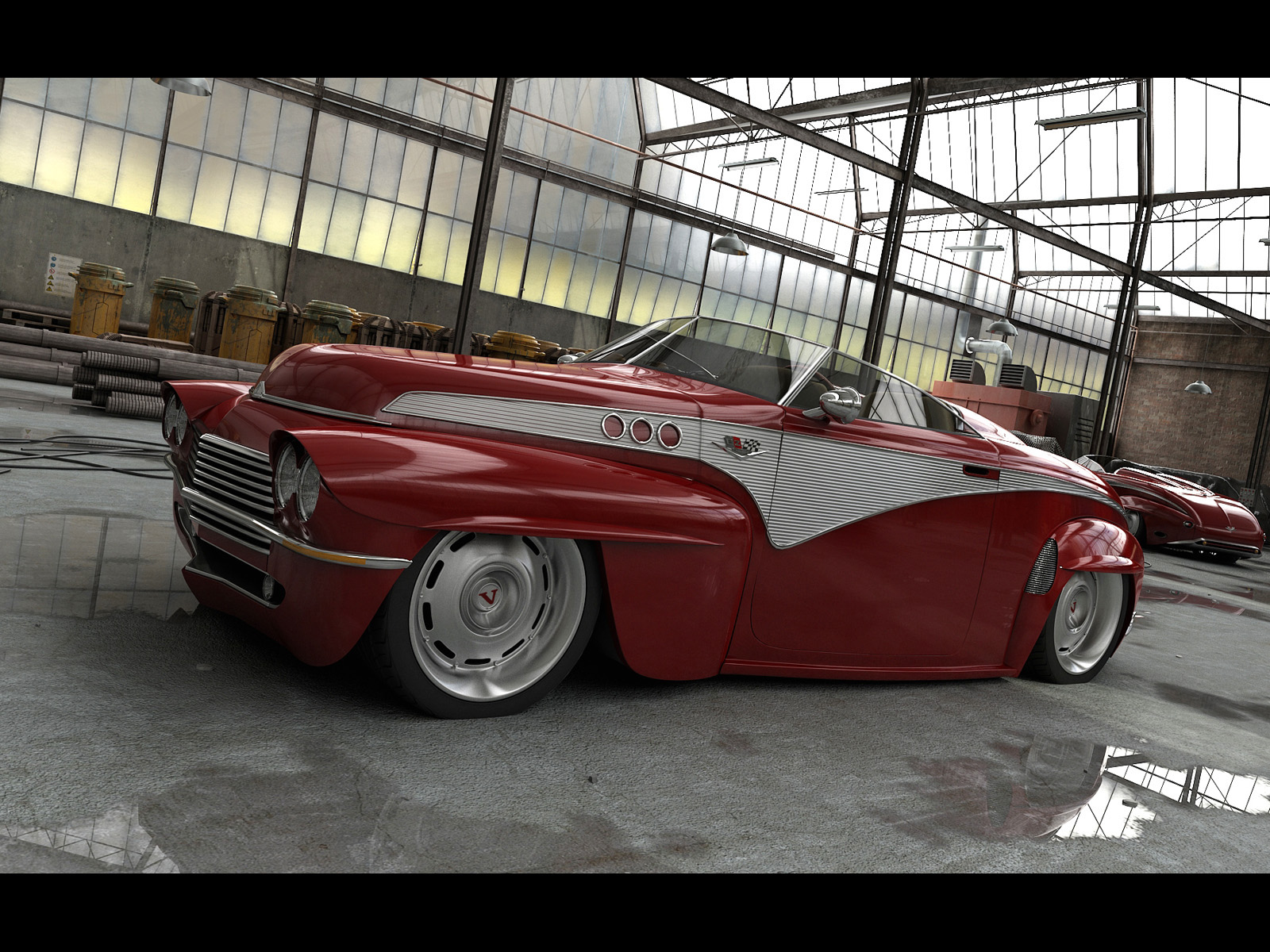CONCURSOS VX: VOLVO 1956 CUSTOM By VIZUALTECH.