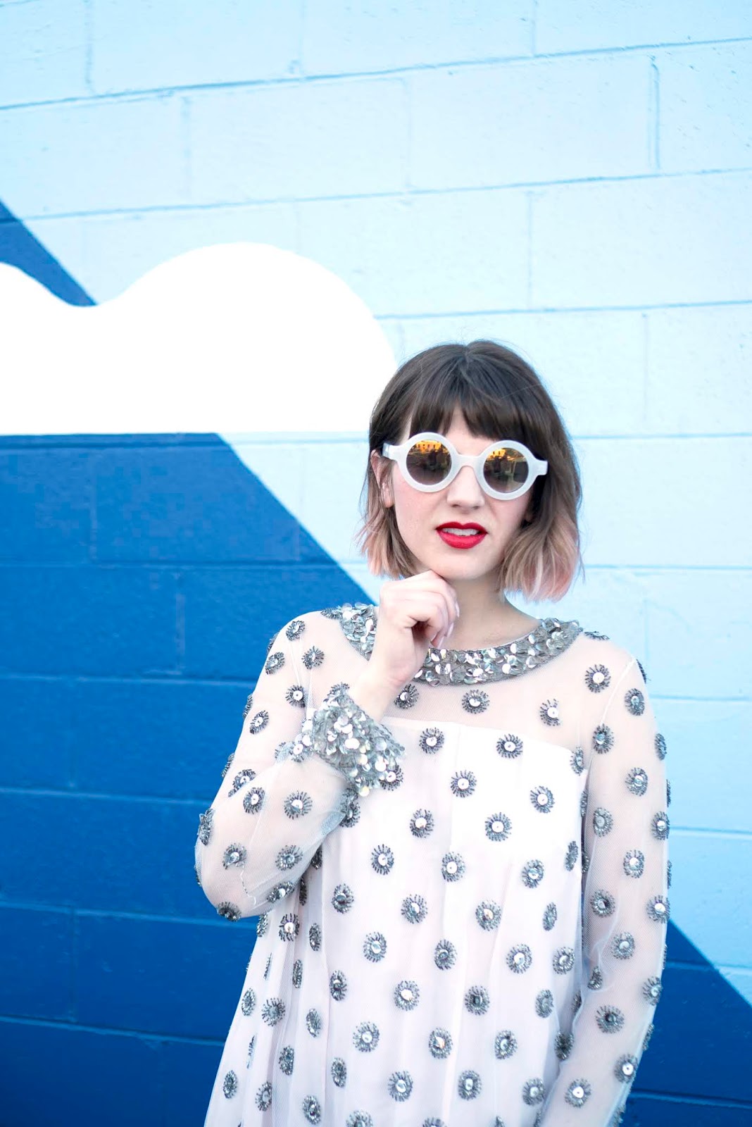 Vintage Pink Sequins | Call of the Styled