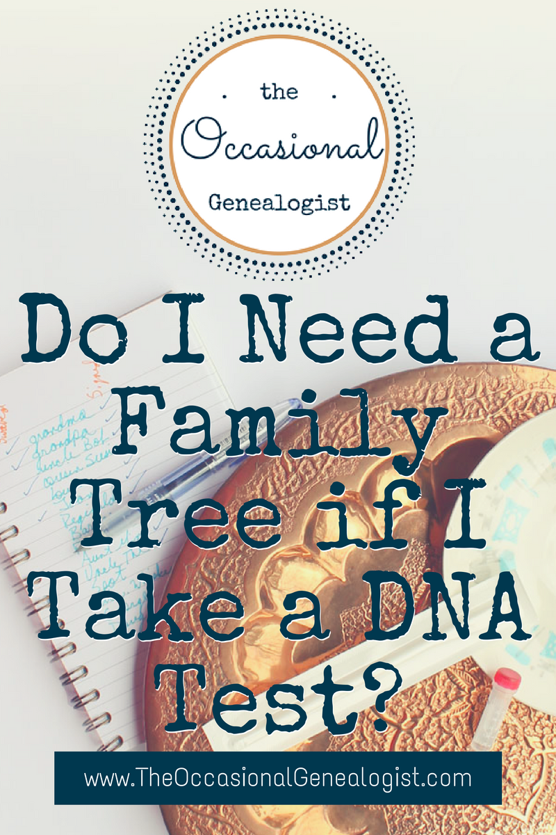 Do I Need a Family Tree If I Take a DNA Test?