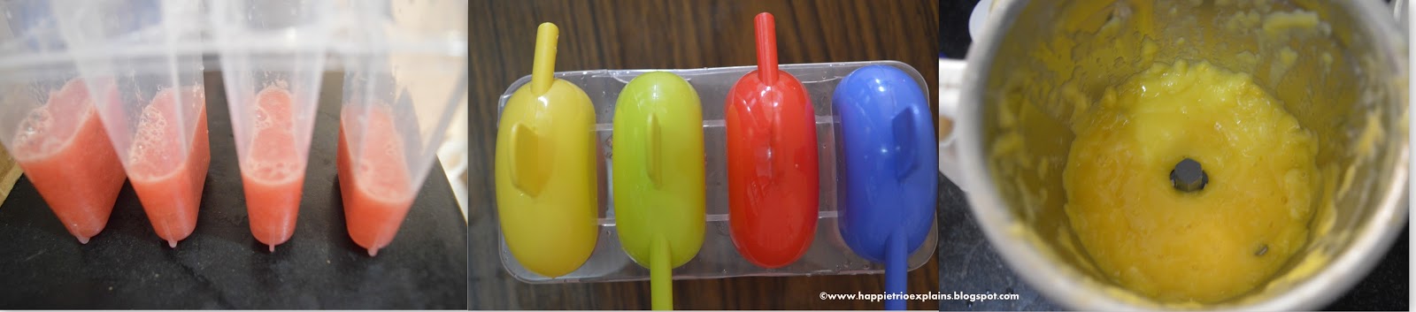 Mango and WaterMelon Popsicles - Cook with Sharmila