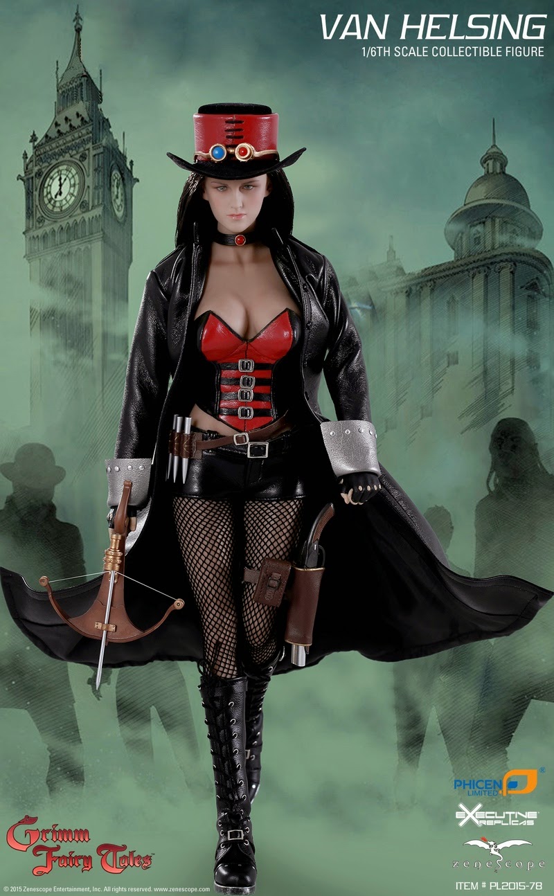 toyhaven: Preview Phicen Ltd & Executive Replicas 1/6th scale Liesel Van Helsing 12-inch female ...