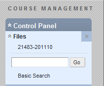 Blackboard 9 FAQ Guide: * How do I find the Course Reference Number ...