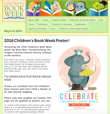 The Library Voice: Children's Book Week Poster and Bookmark Are Here ...