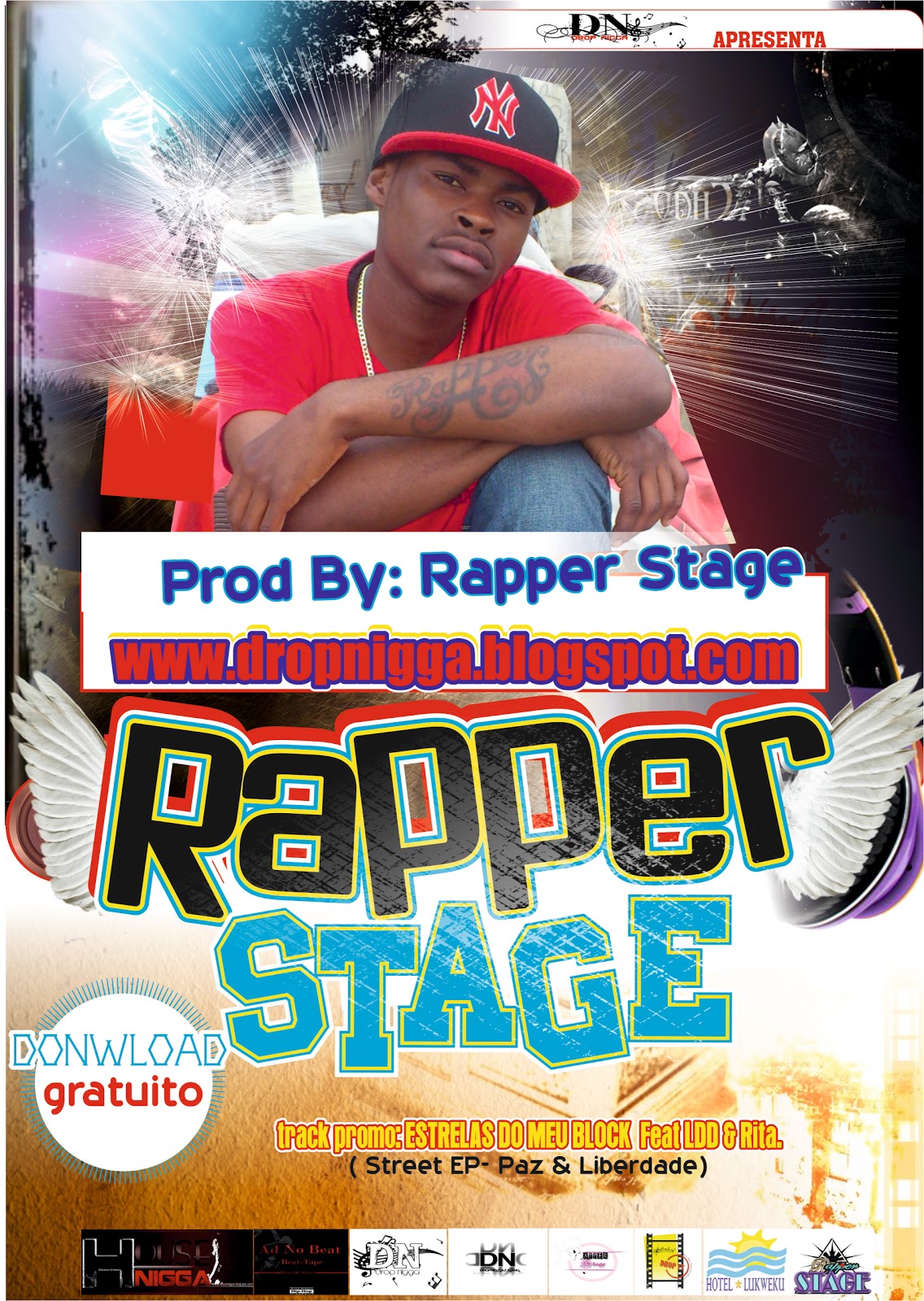 Rap Angolano - Rapper Stage-Estrelas Do Meu Block Feat Ldd e Cilio Campos