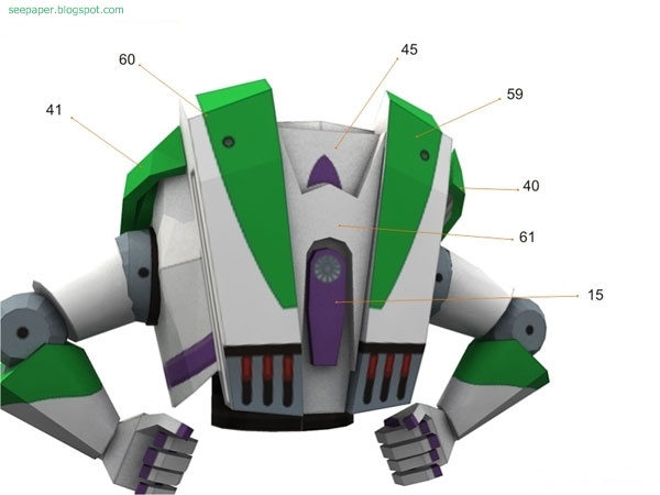 Buzz Lightyear ~ See Paper Model
