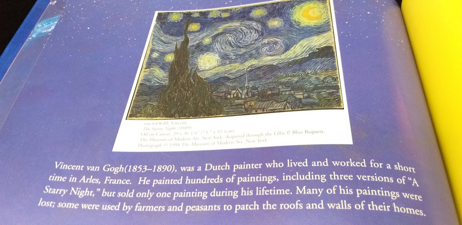 Kid Books Blog: 687.The First Starry Night