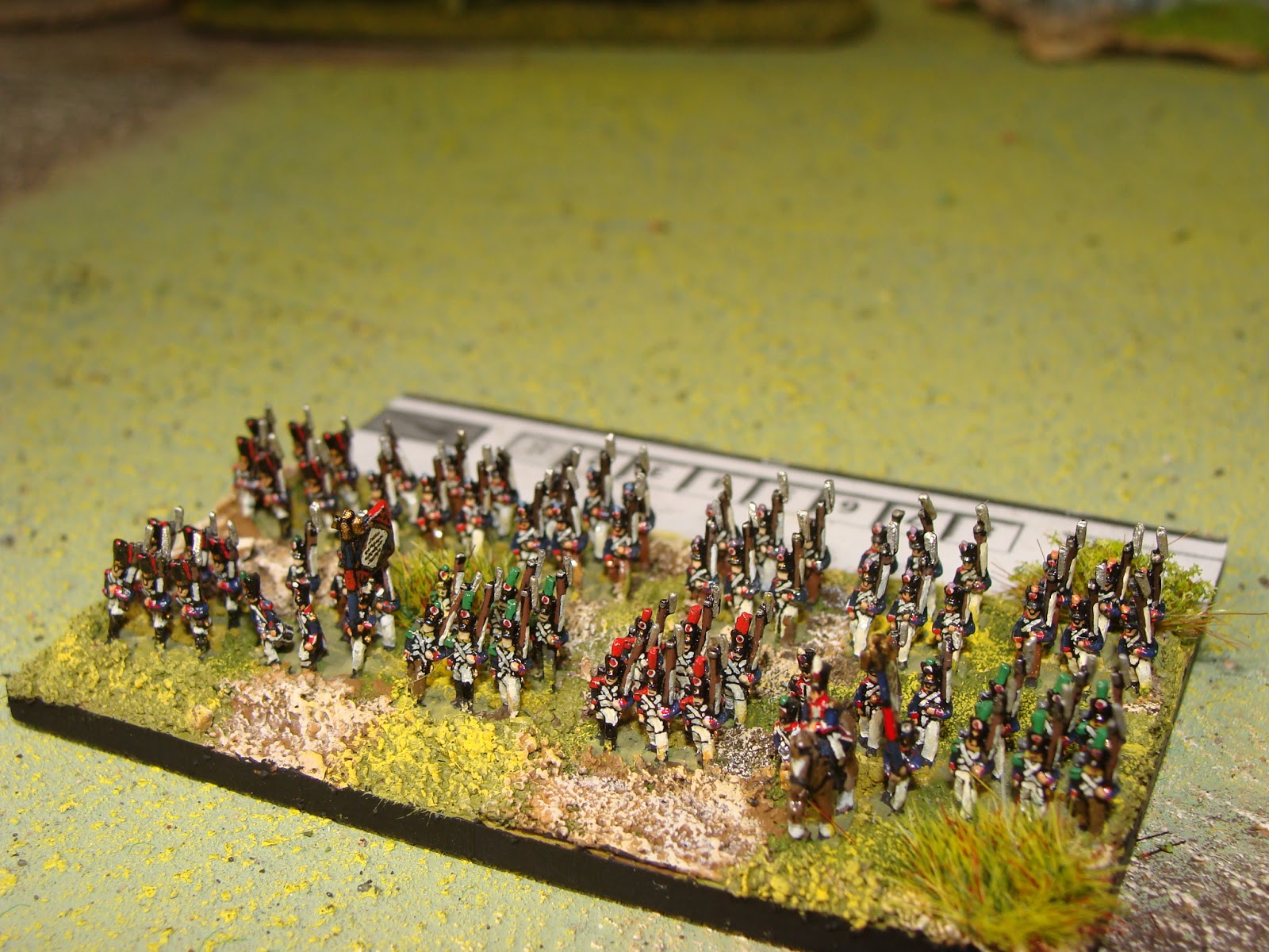 The Independent Wargames Group: Blucher re basing.