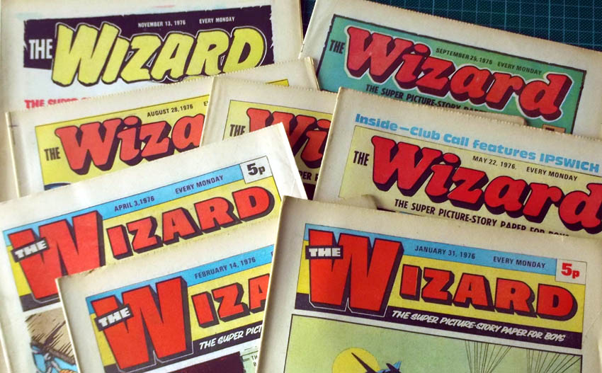 BLIMEY! The Blog of British Comics: Wizard work by Bolland, Gibbons ...