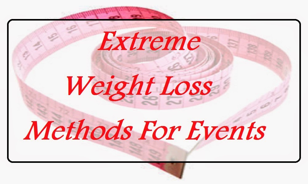 Extreme Weight Loss Methods For Events ~ Daily Calorie Calculator