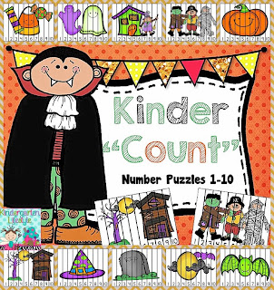 Freebielicious: Kinder "Count" Number Puzzles