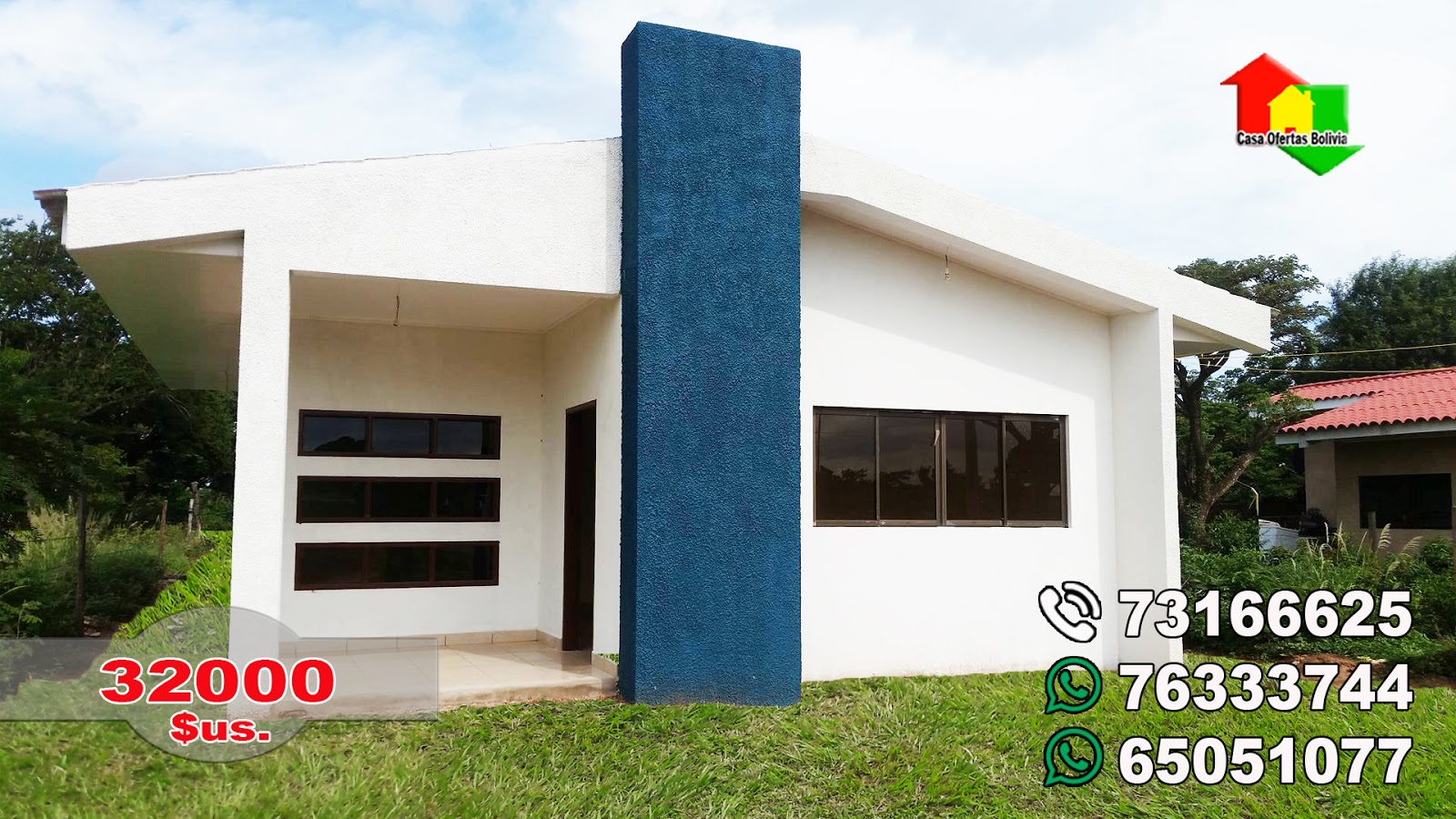 Casa Ofertas Bolivia: Casas a Credito - Cuota Mensual 1550 Bolivianos