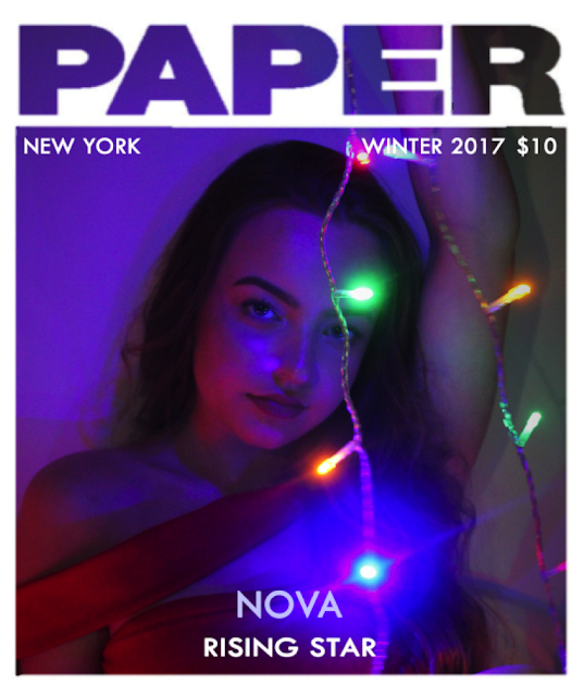 Advanced Portfolio: Nova Magazine Cover