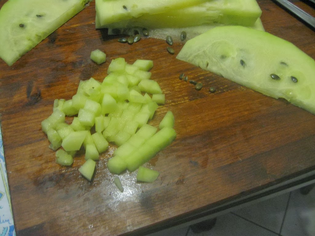 L'orto di Giada: Confettura di cocomero bianco agli agrumi