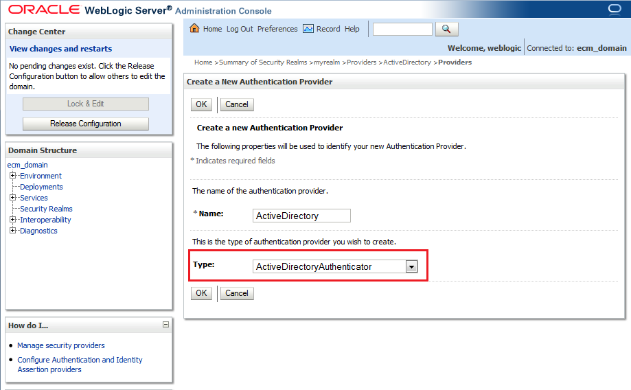 Hostile Coding: Oracle Middleware: Authentication against Active Directory