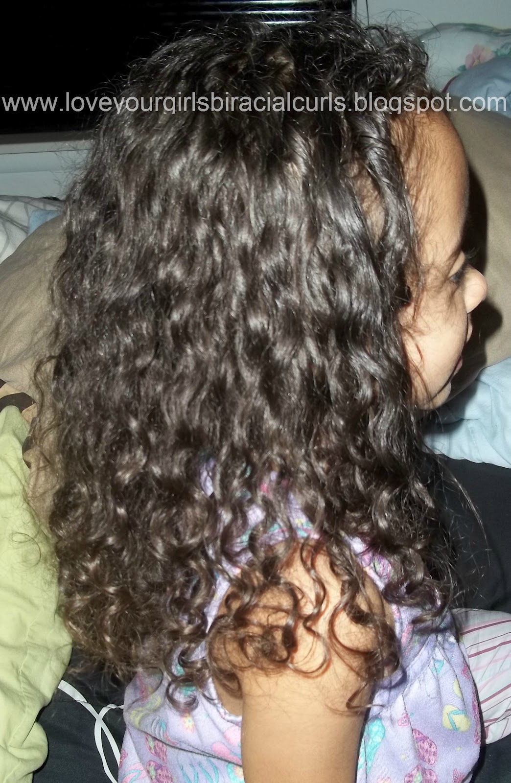 Love Your Girls Biracial Curls: Curls Like Us Curl Cloth's REVIEW