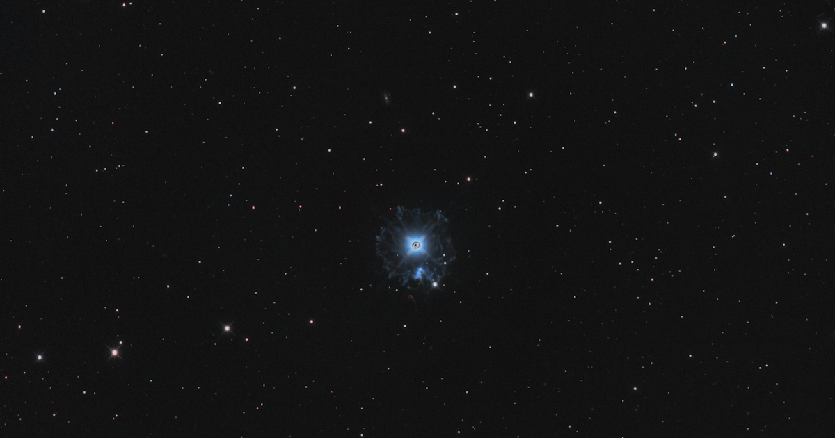 Astrophotography By James Schrader: NGC 6543: The Cat's Eye Nebula