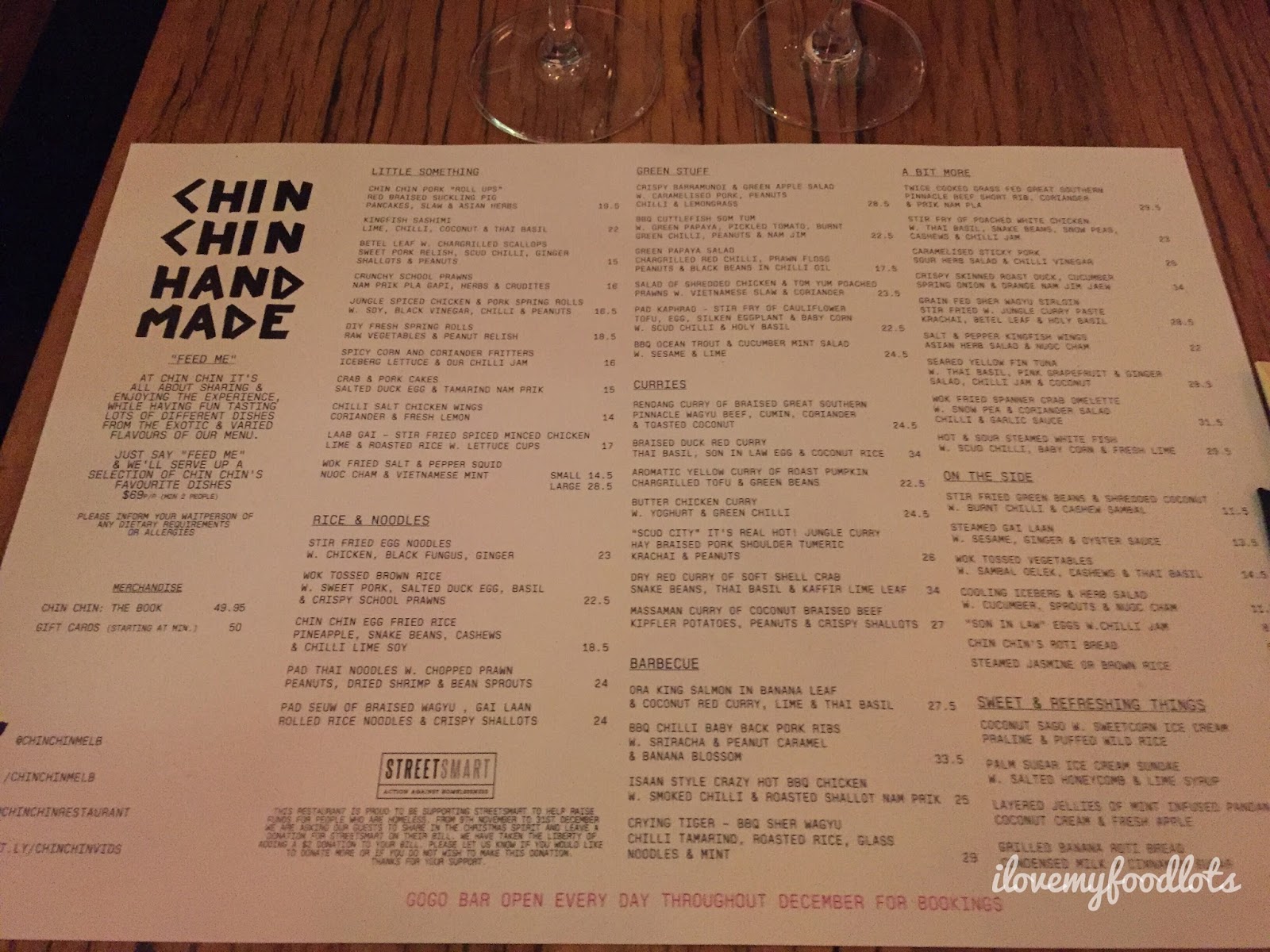 ilovemyfoodlots. : Chin Chin Restaurant – Melbourne CBD - Melbourne ...