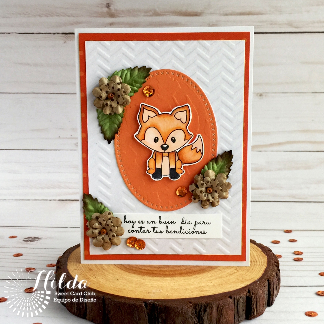SWEET CARD CLUB: Tarjetas con Zorros - Foxy Card