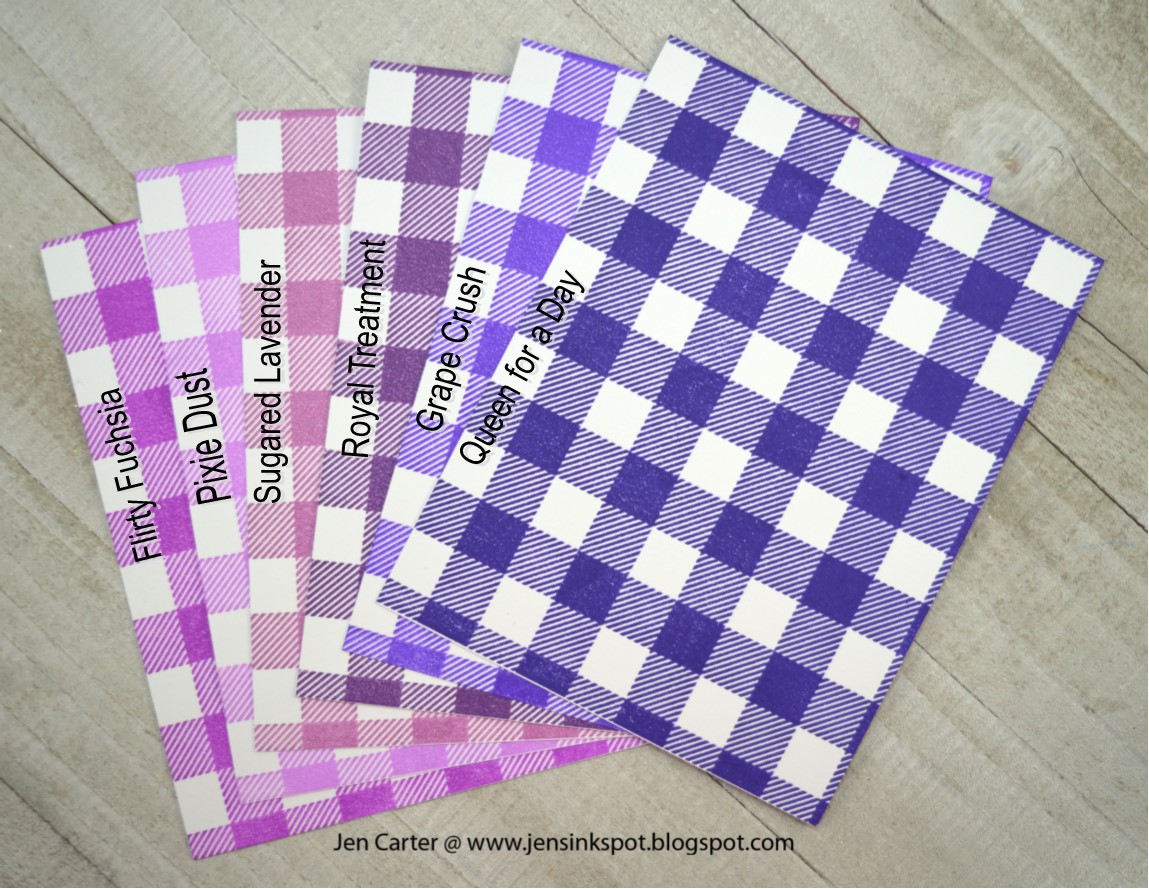 Jen's Ink Spot: New Catherine Pooler Ink Colors Comparisons