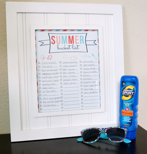 em & me: Freebie Friday: Summer Bucket List