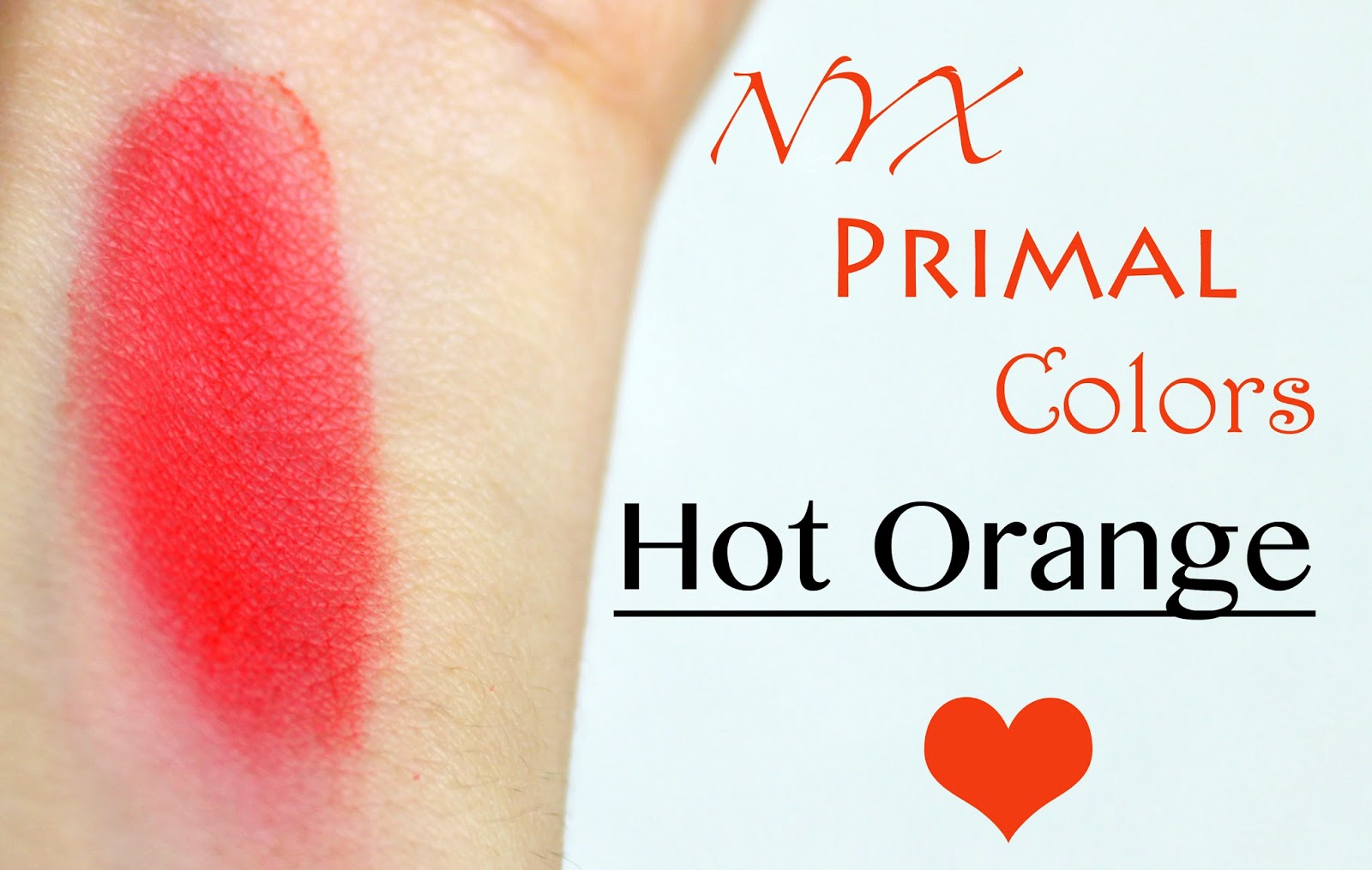 Glamour By Lexi R: NYX Primal Colors Review