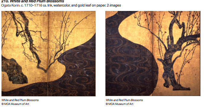 AP Art History 250: 210. White and Red Plum Blossoms