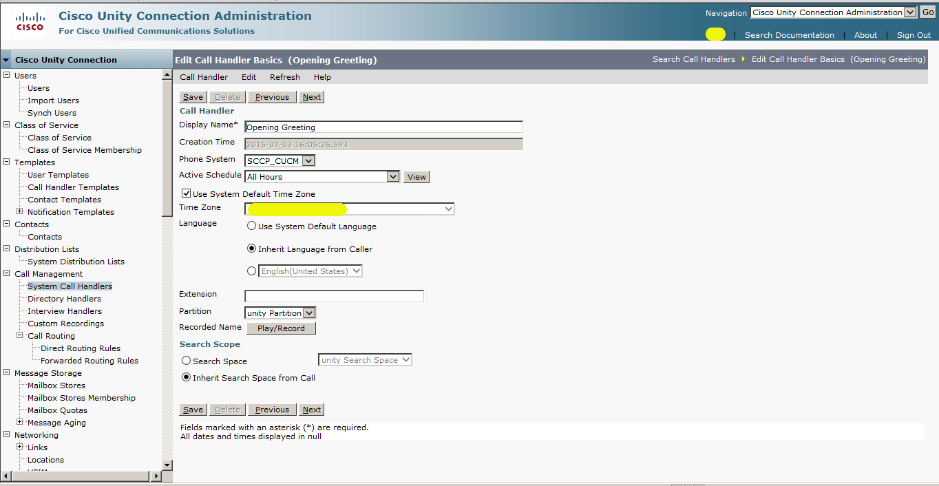 Путешествие в мир Cisco Voice: Call Routing и Call Handlers в Cisco ...