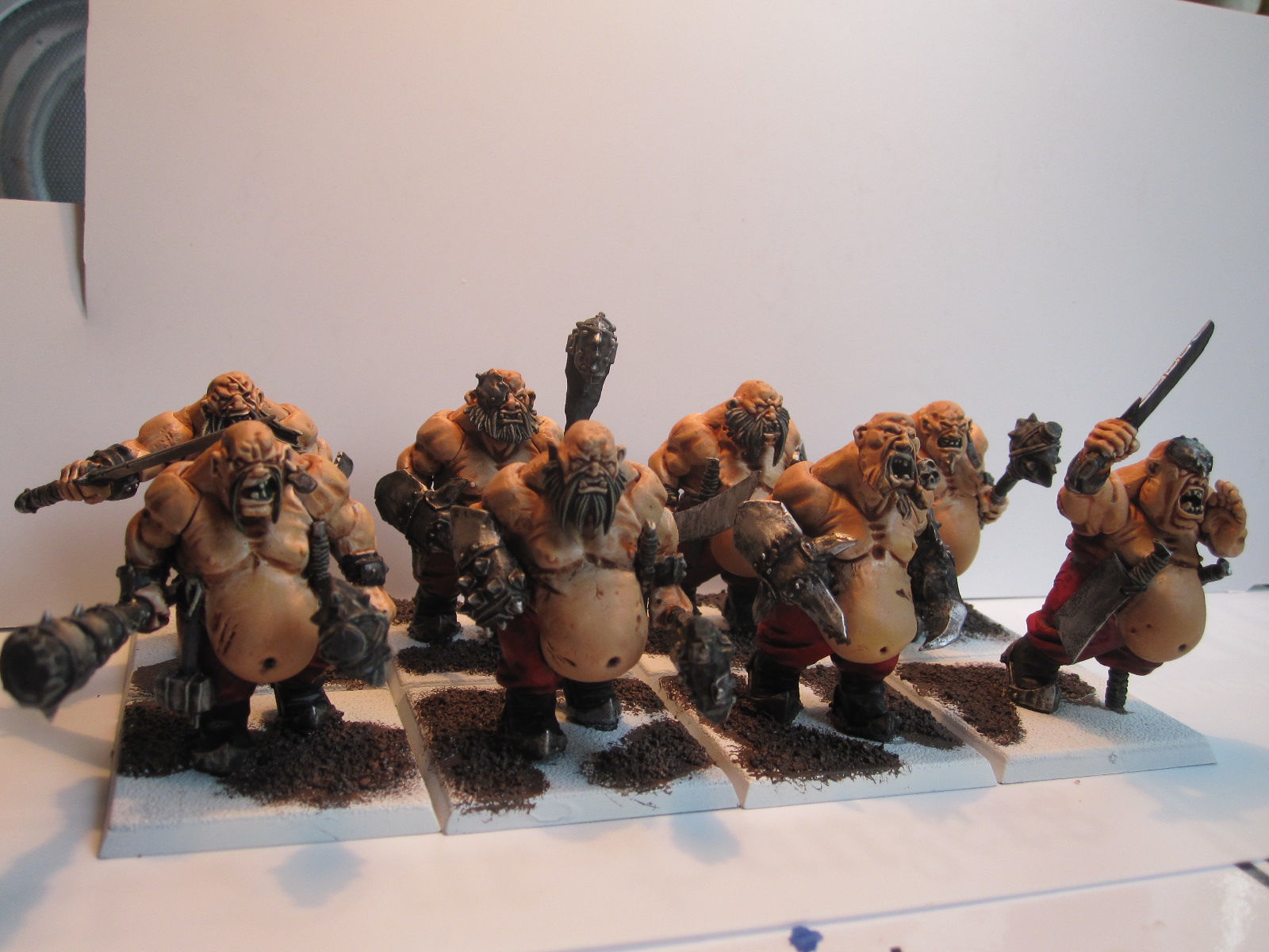 Jugger's Garage: More Ogres painted
