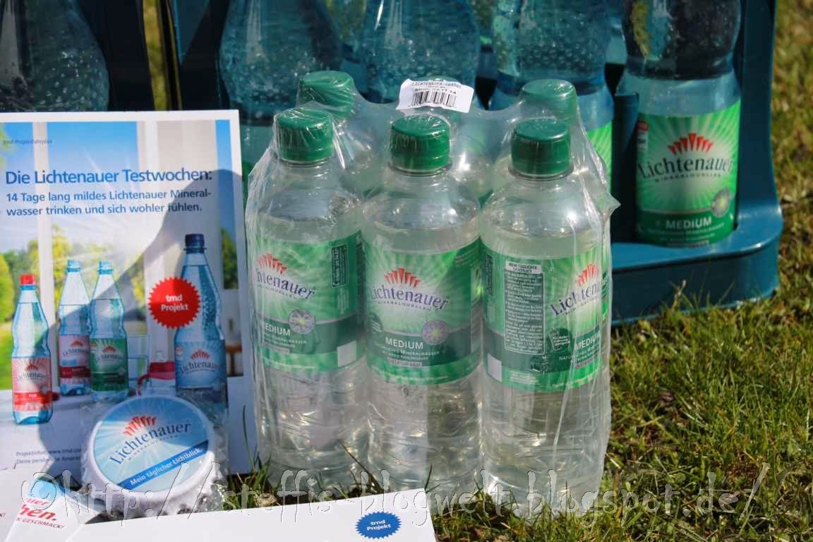 Lichtenauer Testwochen mit Medium Mineralwasser