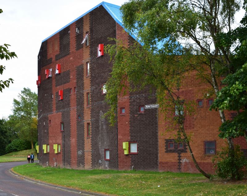 Photographs Of Newcastle: Byker Wall