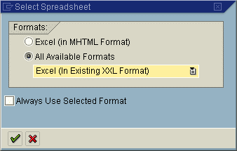 How To Export SAP DATA into Excel Spreadsheet [SCREENSHOT]