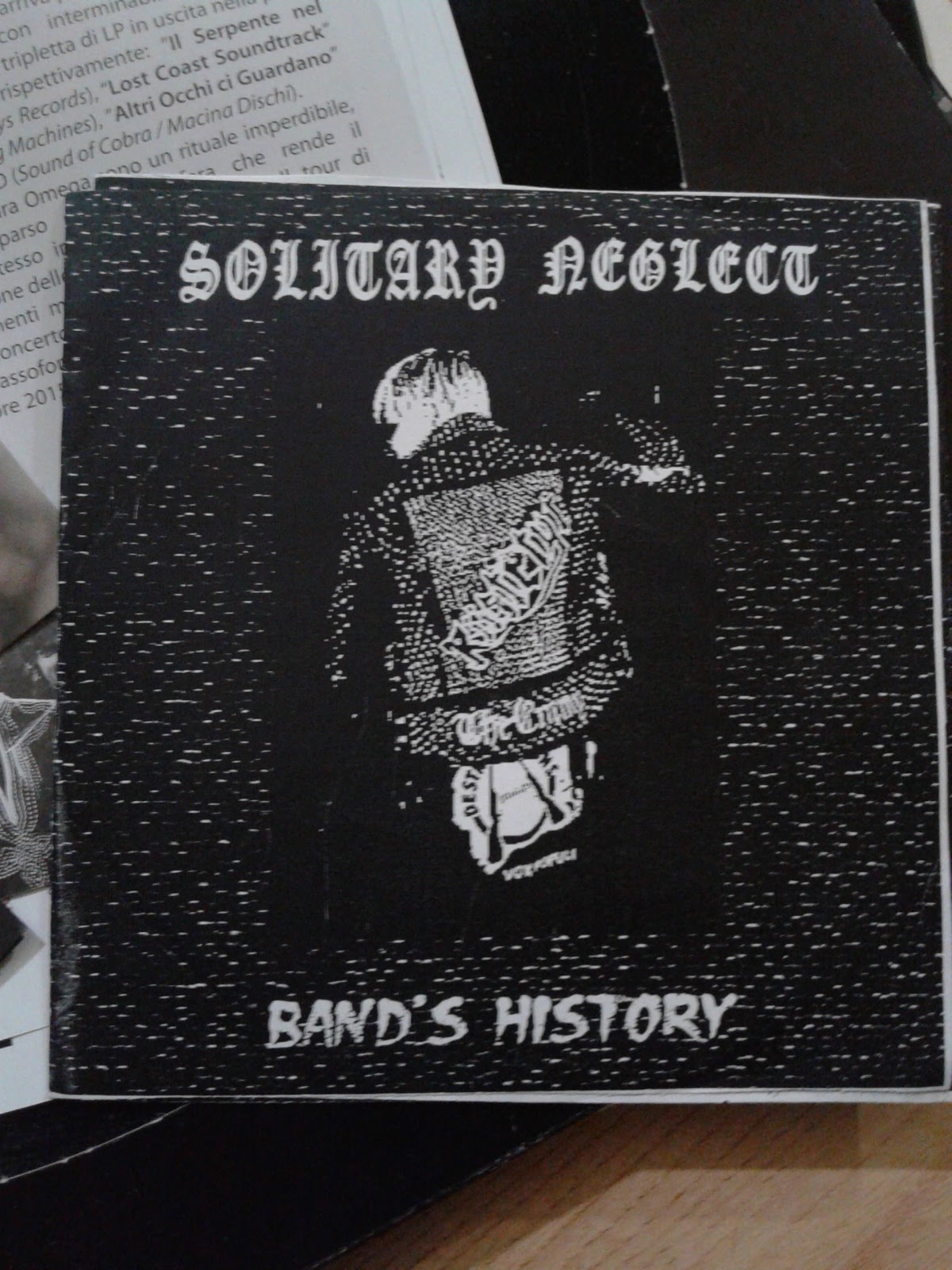 rH POSITIVO: Solitary Neglect.- band´s history.- cd 2009