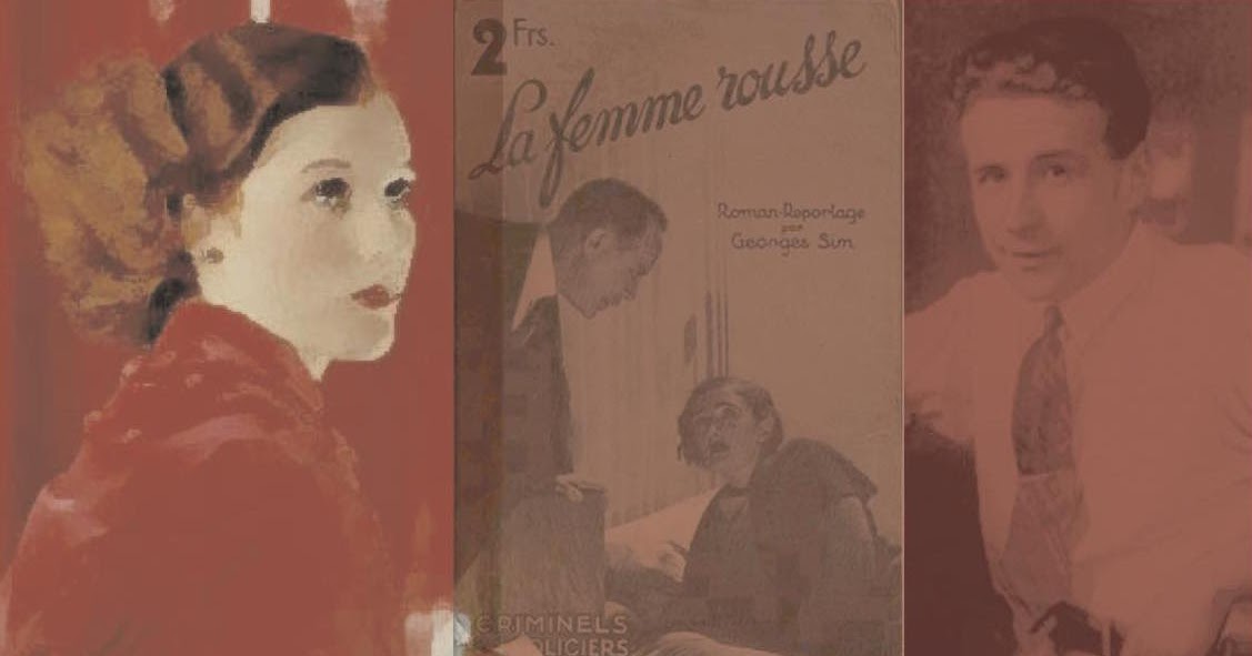 Simenon Simenon: SIMENON SIMENON. LA FEMME ROUSSE SE TROUVE-T-ELLE A L ...