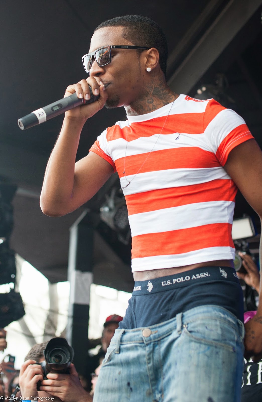Celeb Saggers: Lil B Sagging With Bulge