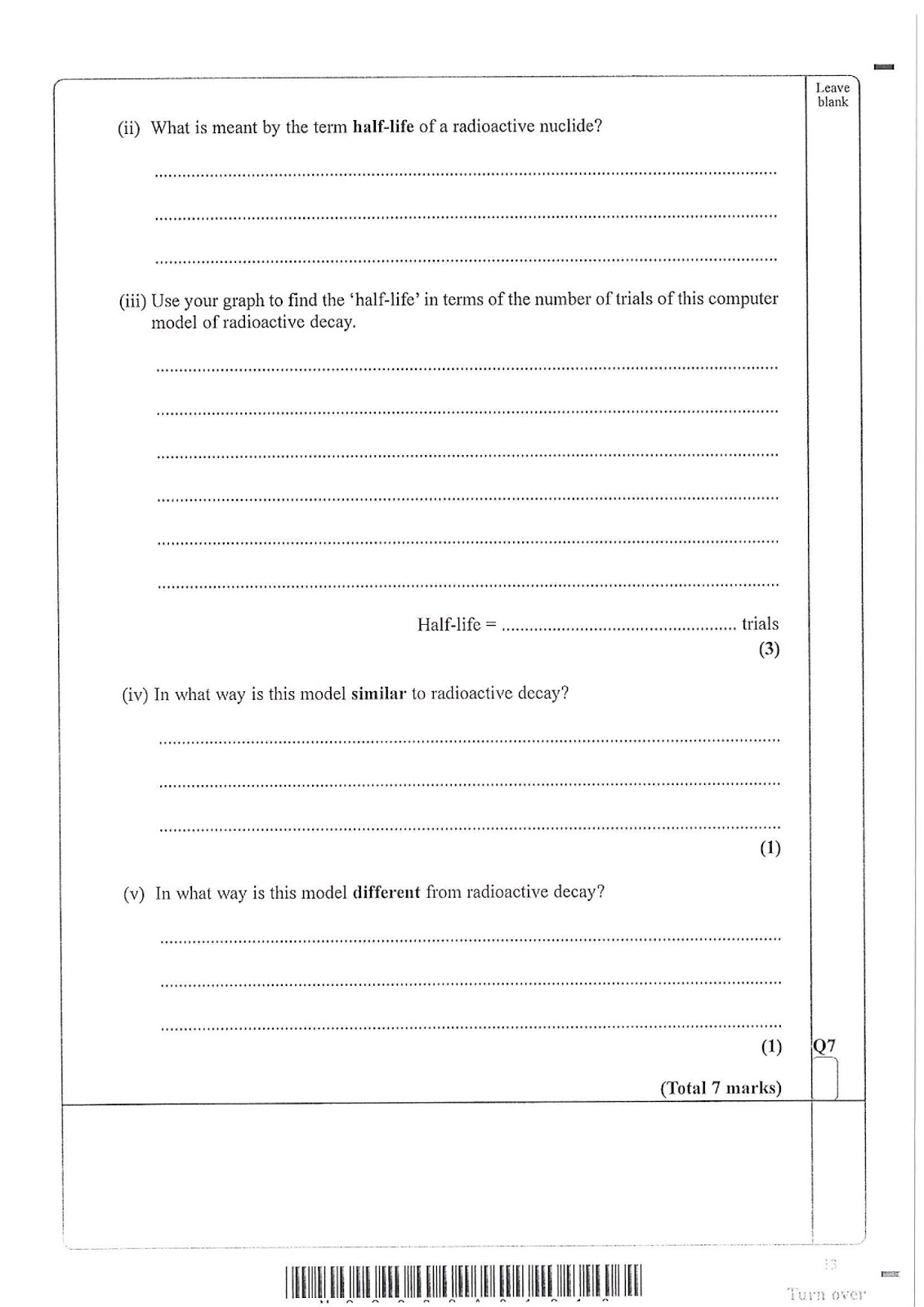 Student's blog: A- Level physics past paper questions / Chapter ...