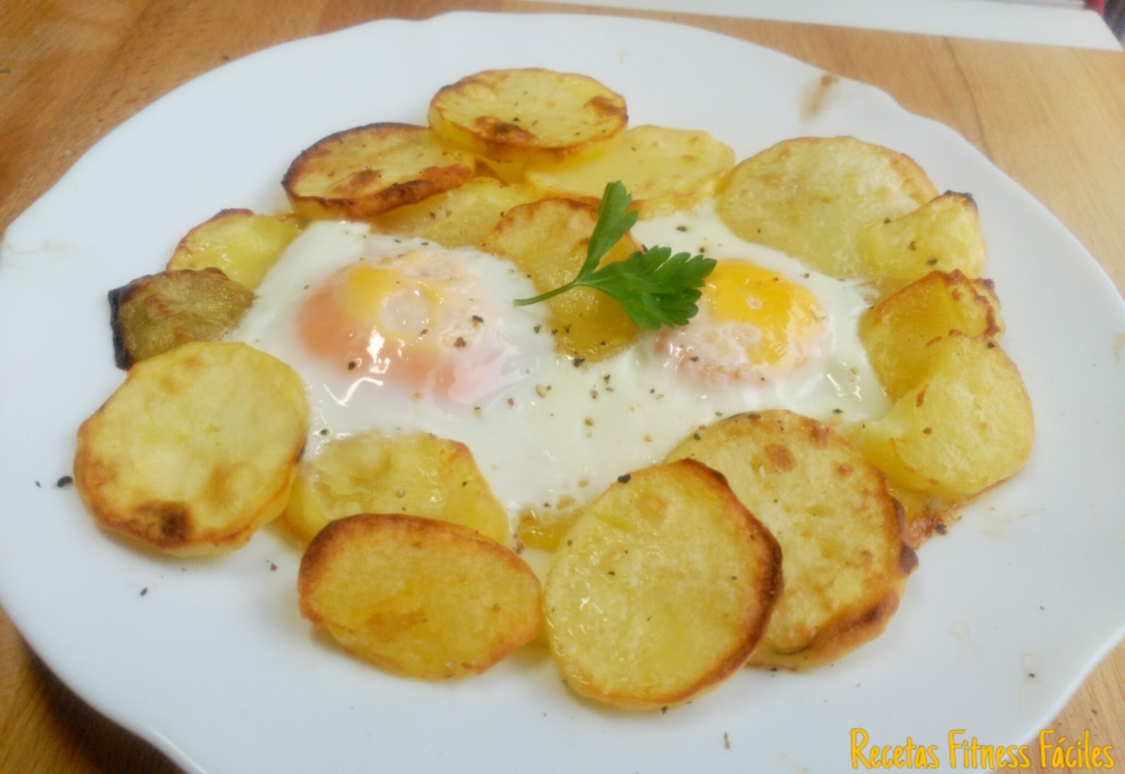Huevos con patatas al horno Recetas Fitness Fáciles Recetas Fitness Fáciles