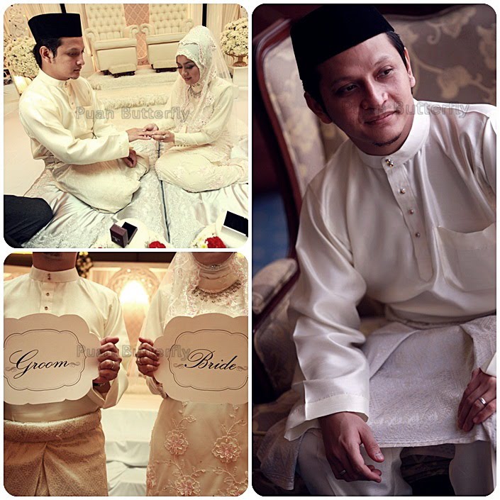 ~together we're invincible~: review: baju akad nikah & reception dress