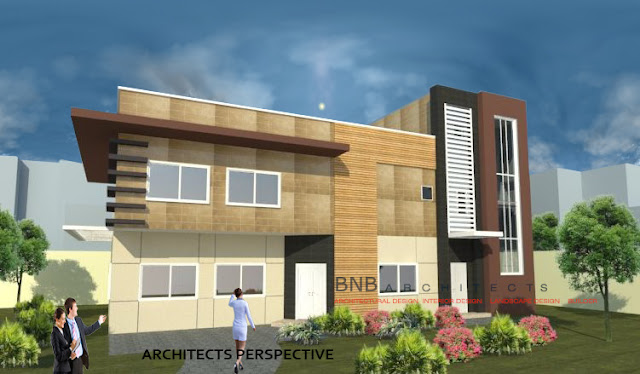 BNB Architects: 2 storey Modern design villa