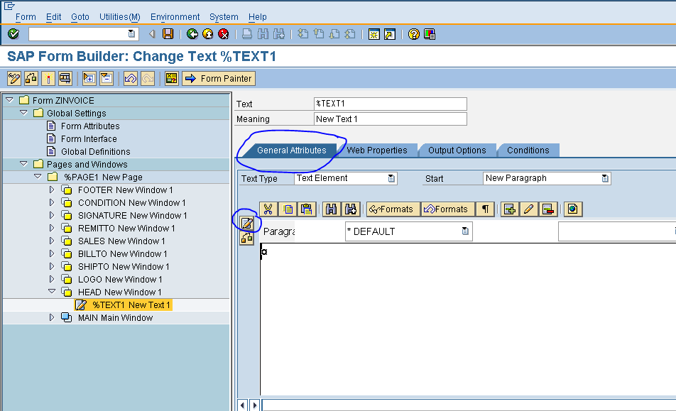 SAP TECH: Example : Invoice