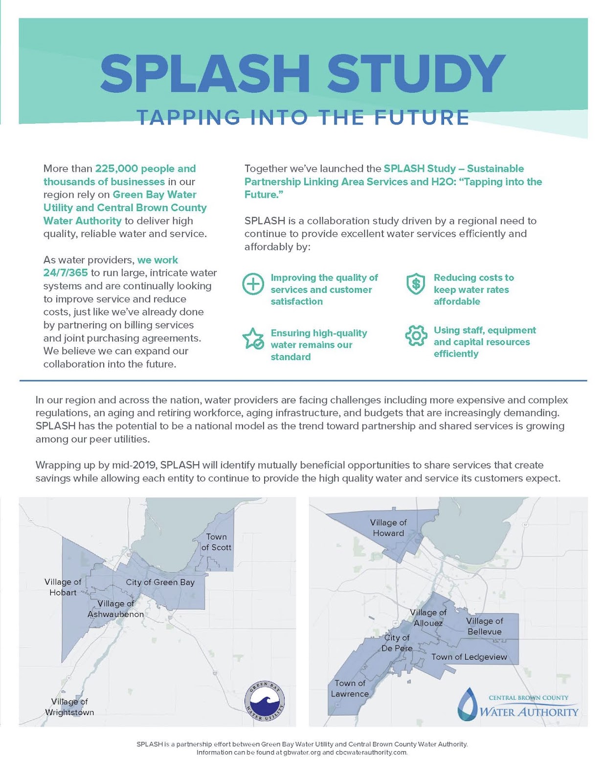 Village of Bellevue: SPLASH study - Tapping into the future