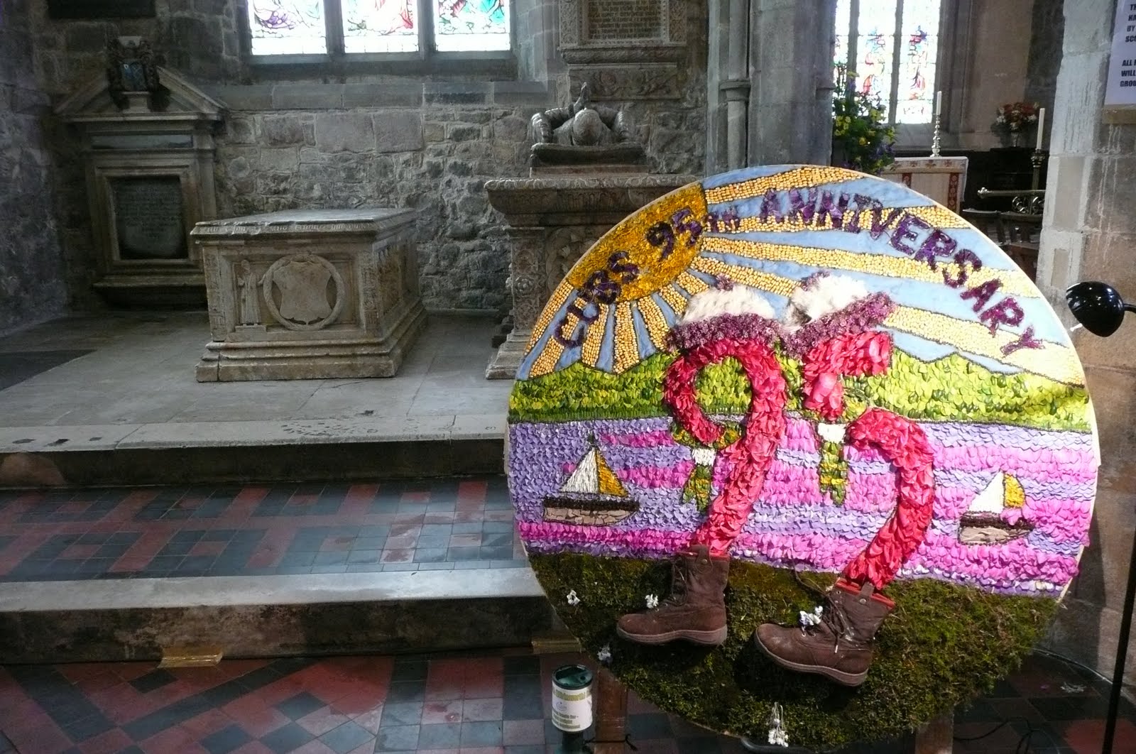 Linda's Derbyshire Diary: Well Dressing Weekend - Part Two
