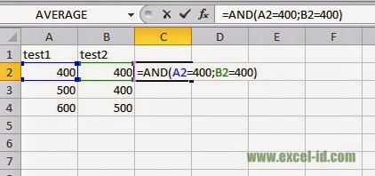 Rumus Fungsi AND | 300 Rumus Excel